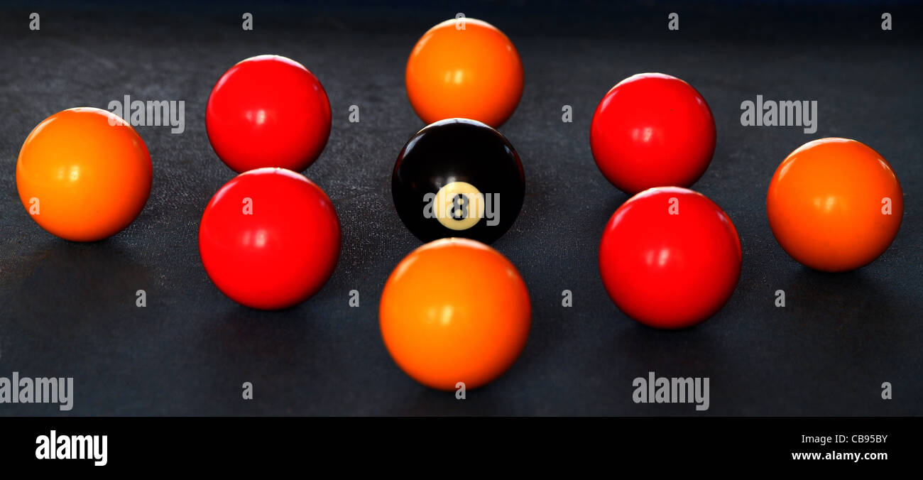 8 balls hi-res stock photography and images - Alamy
