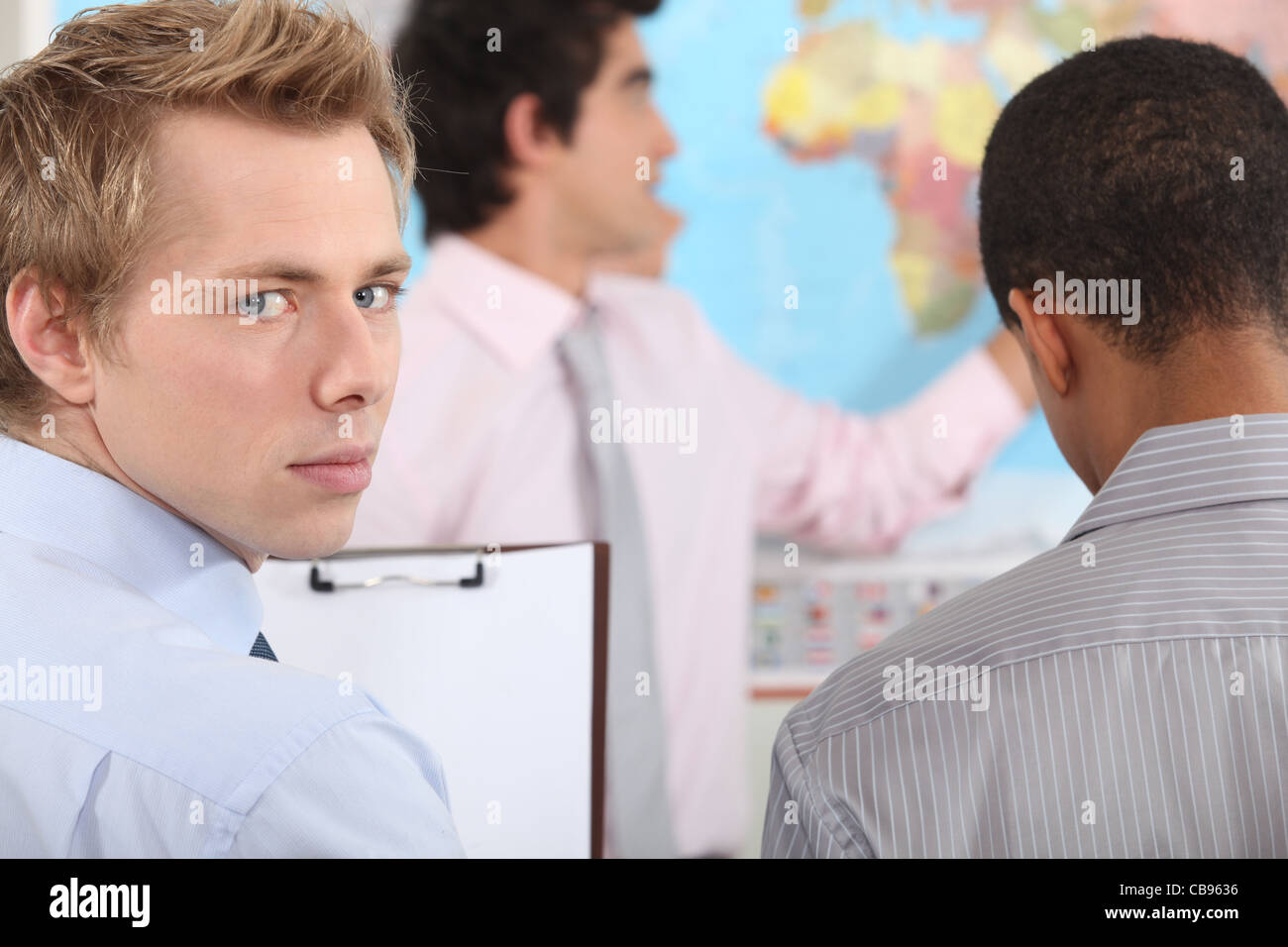 businessman on a professional training Stock Photo - Alamy
