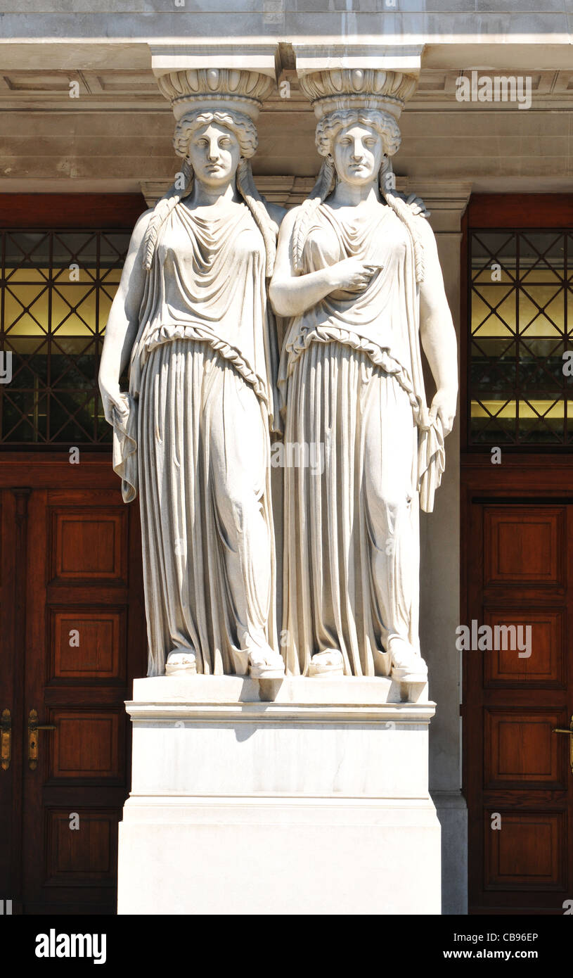Greek column detail Stock Photo - Alamy