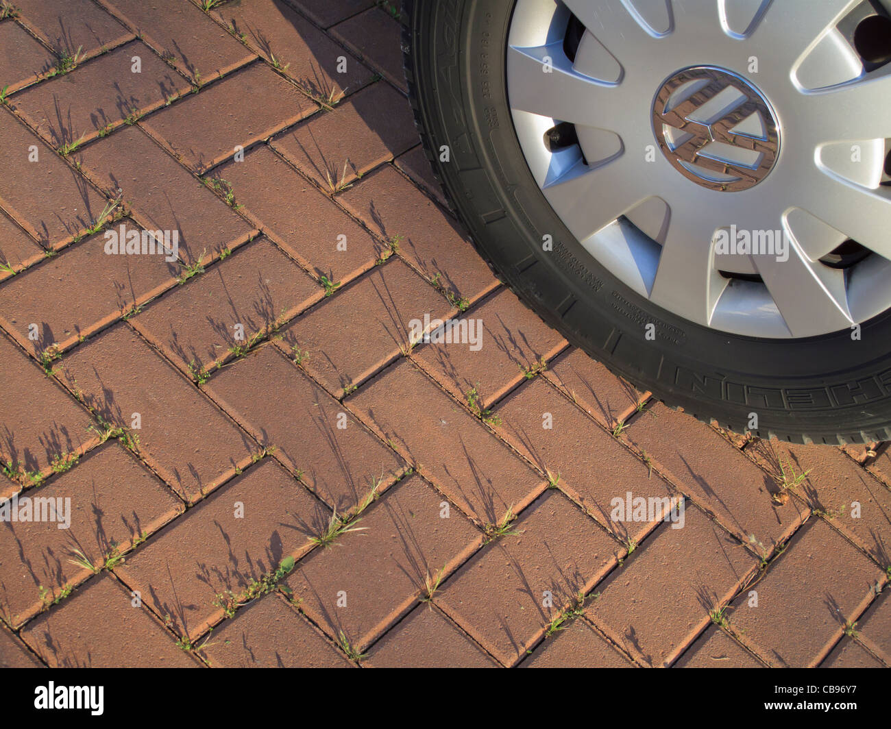 Block-paved road, Italy Stock Photo - Alamy