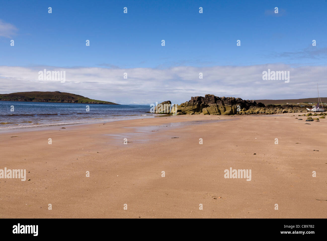Melvaig United Kingdom Scotland GB Sands Beach Stock Photo - Alamy