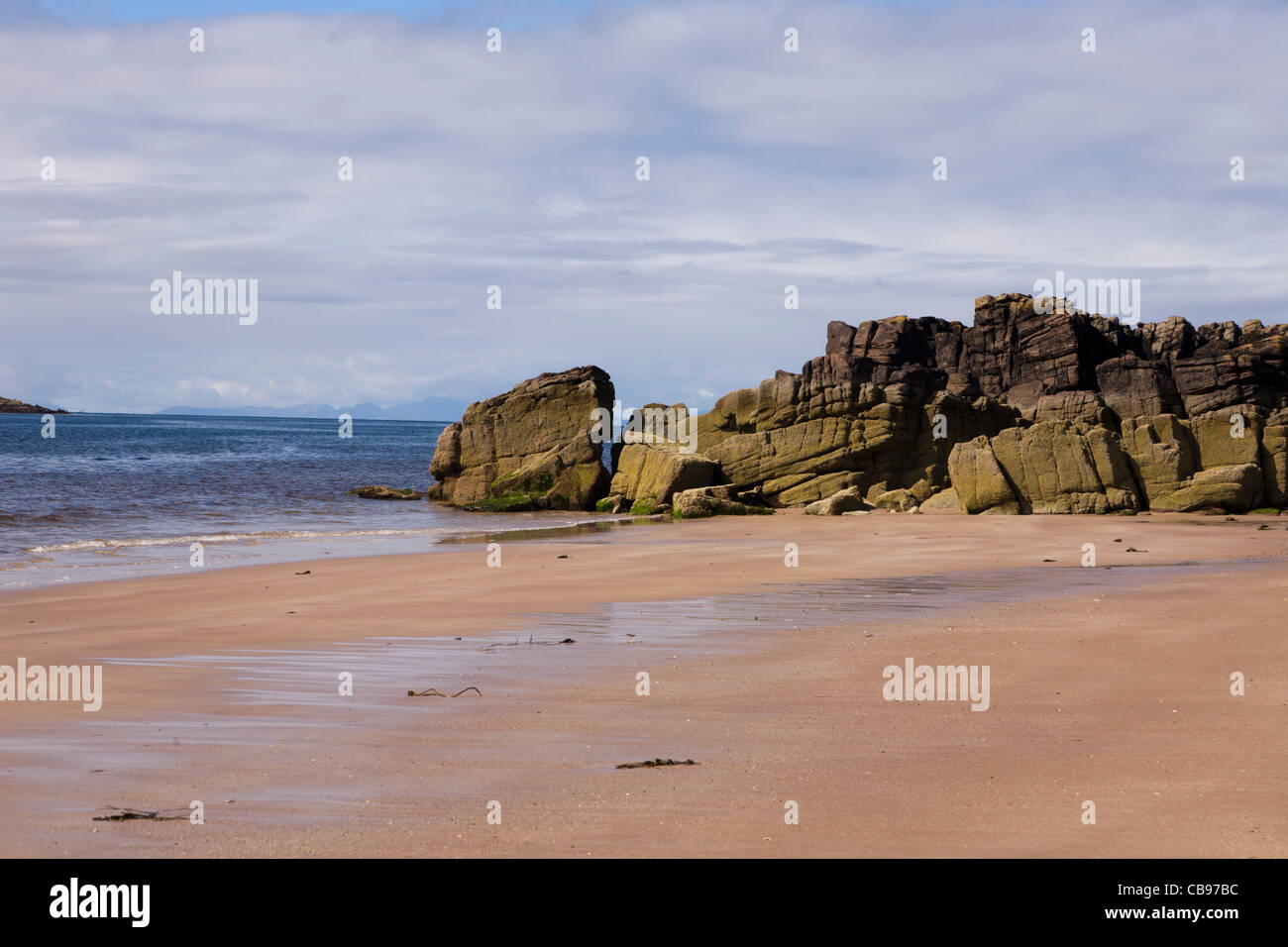 Melvaig United Kingdom Scotland GB Sands Beach Stock Photo - Alamy