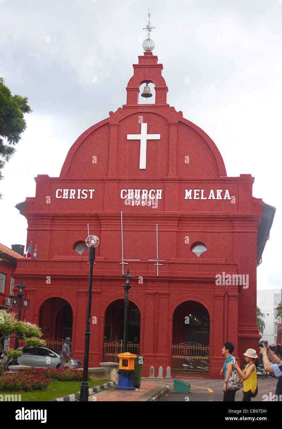 Christ Church Melaka, Malacca,Malaysia Stock Photo - Alamy