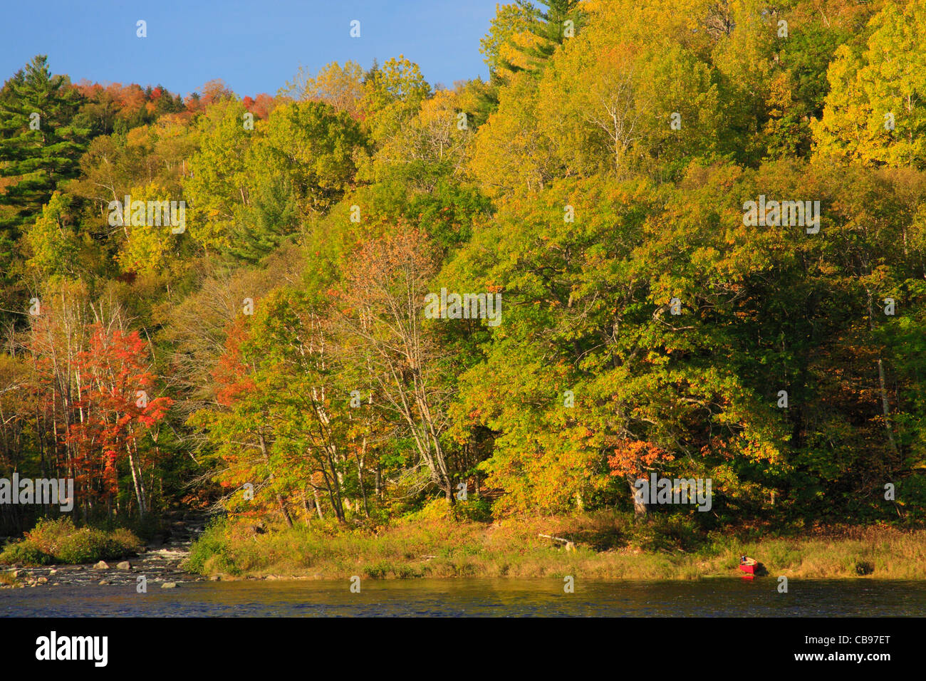 Appalachian Trail Ferry Across Kennebec River, Caratunk, Maine, USA ...