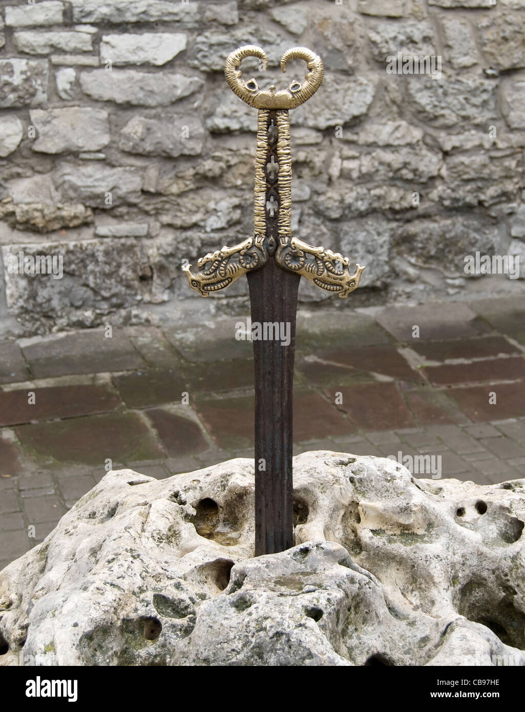 Sword in the stone hi-res stock photography and images - Alamy