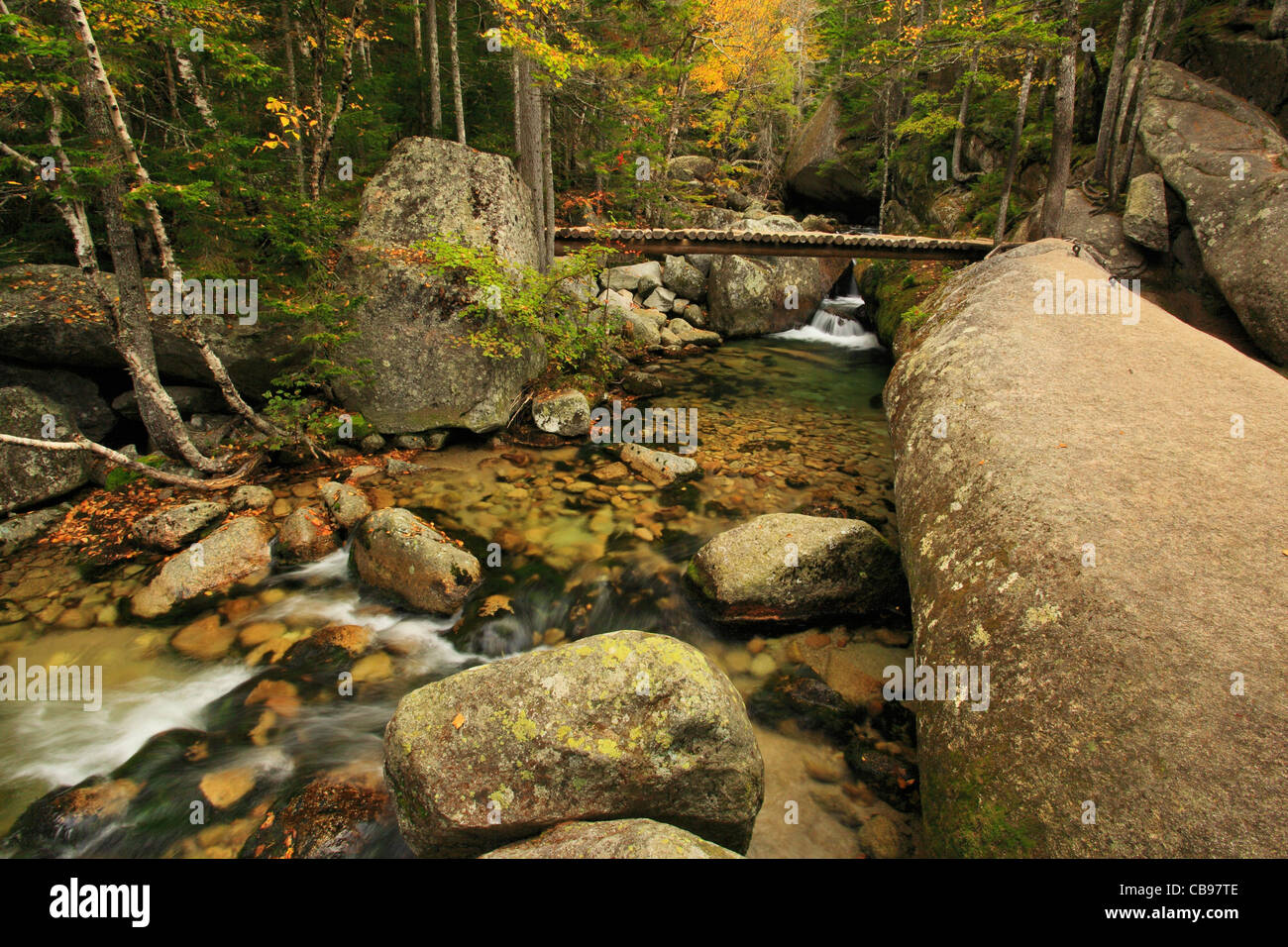 Katahdin Stream Falls, Appalachian Trail, Baxter State Park ...