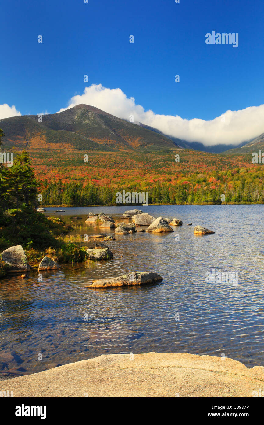 Sandy Stream Pond with Mount Katahdin, Baxter State Park, Millinocket ...