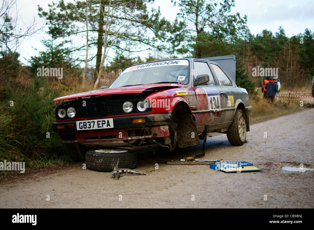 Bmw e30 rally car hi-res stock photography and images - Alamy