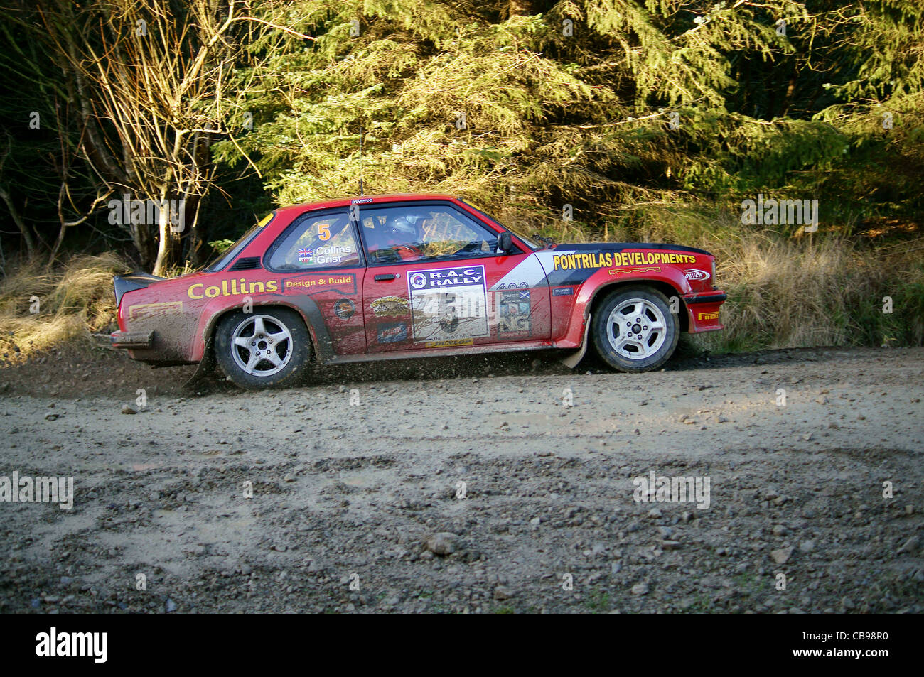 Opal Ascona 400 Rally Car Stock Photo - Alamy
