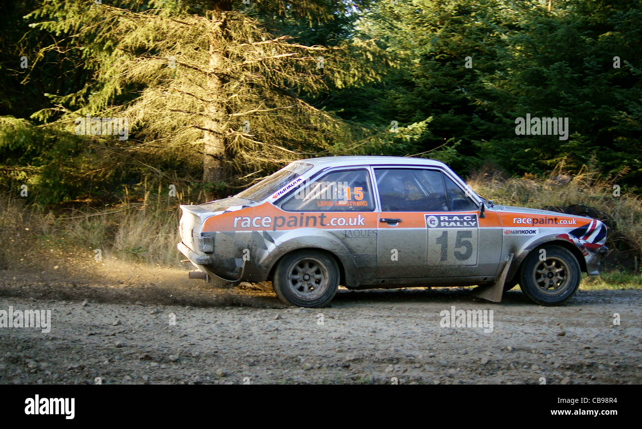 Ford Escort MK II Rally Car Stock Photo - Alamy