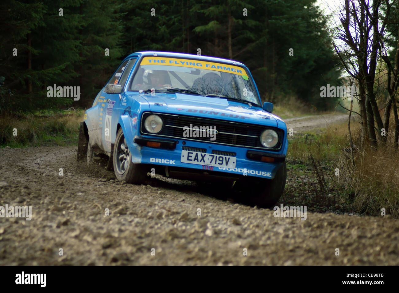 Ford Escort Mk II Rally car Stock Photo - Alamy