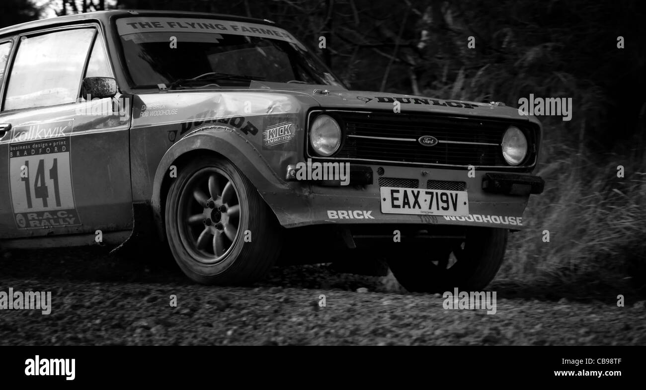 Ford Escort Mk II Rally car Stock Photo - Alamy