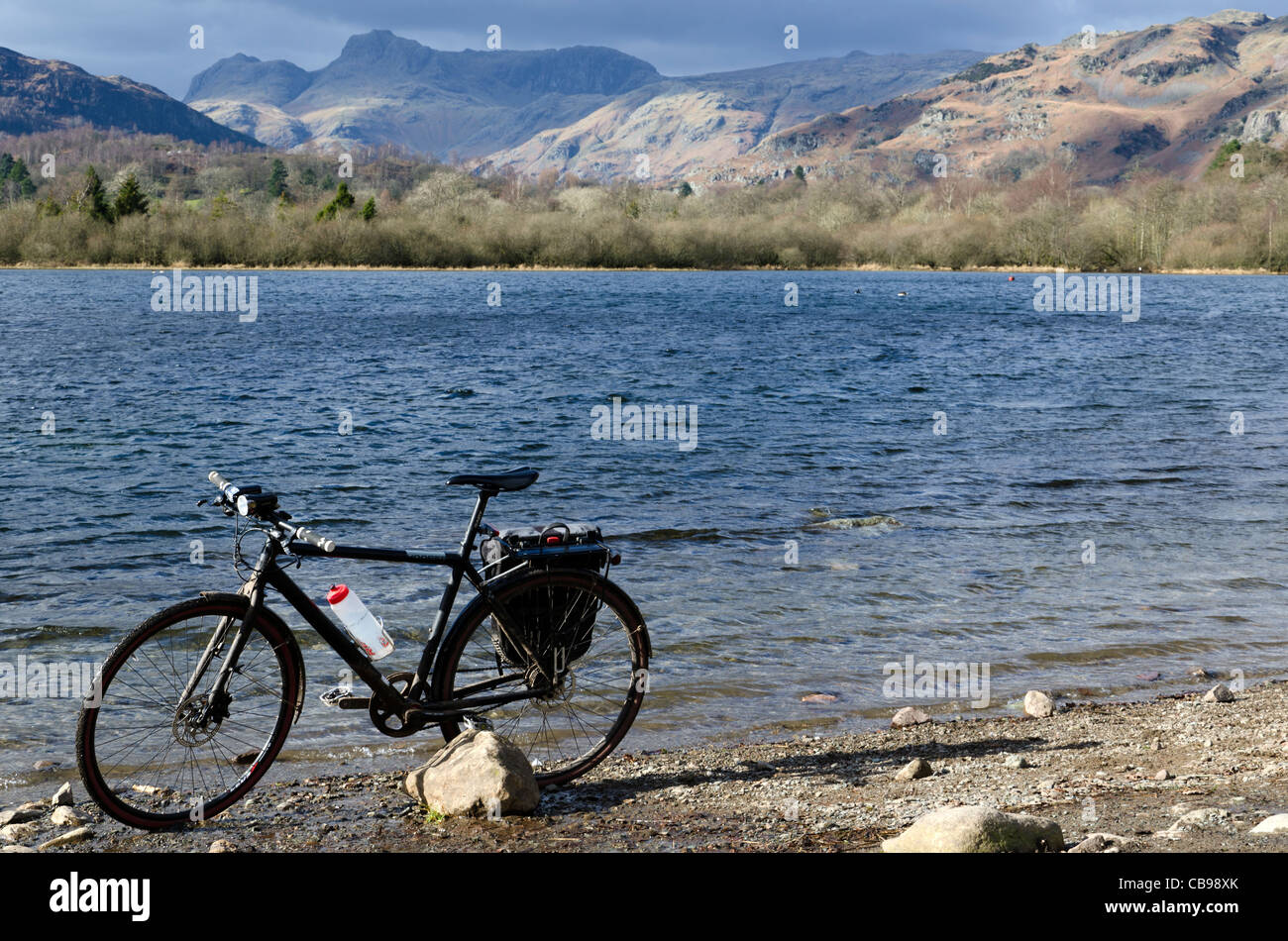 Elterwater clouds black cube hi-res stock photography and images - Alamy