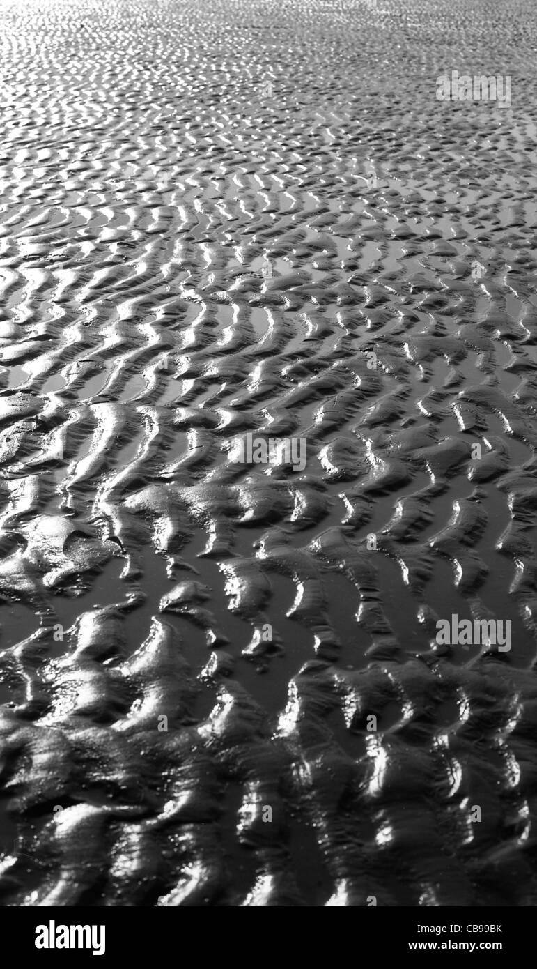 Sand ripples in sun Stock Photo - Alamy