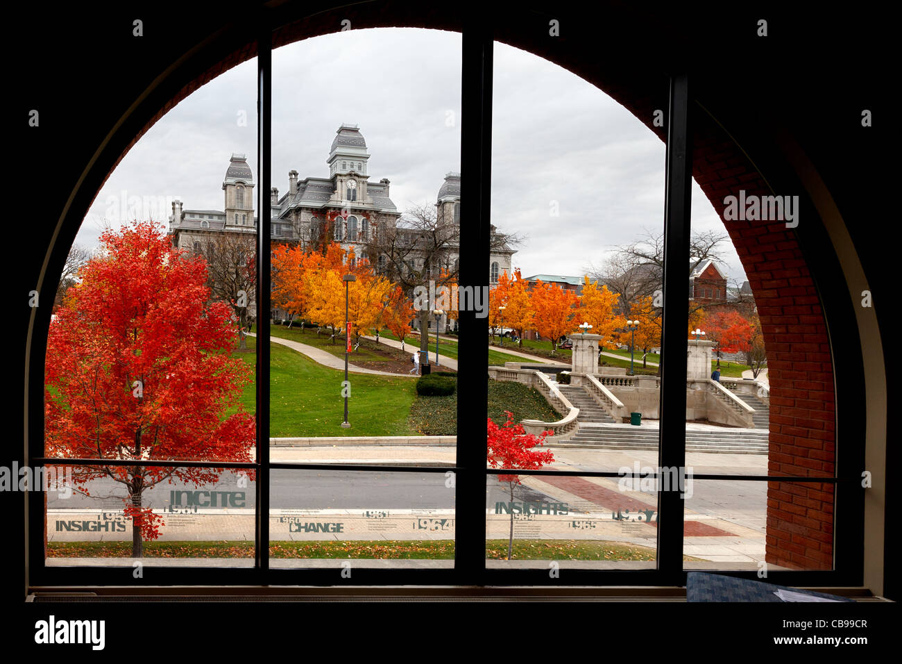 Hall of Languages, Syracuse University Stock Photo - Alamy