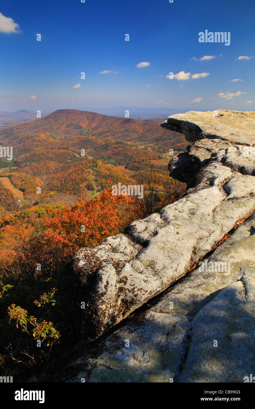 McAfee Knob, Appalachian Trail, Roanoke, Virginia, USA Stock Photo - Alamy