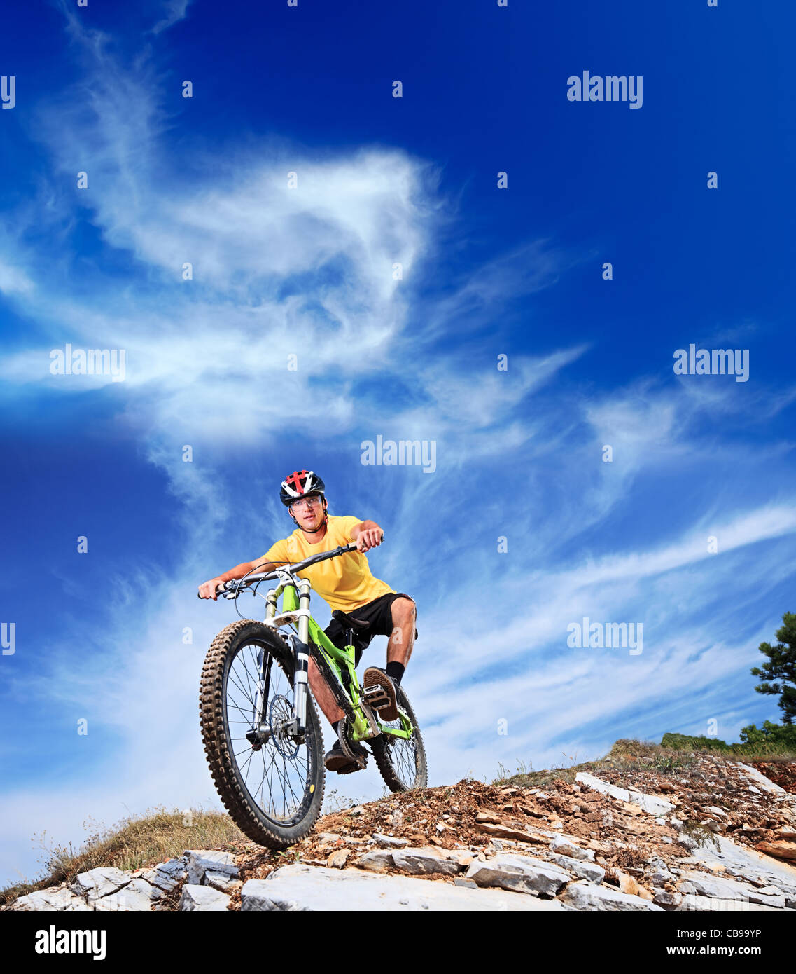 Male on a slope hi-res stock photography and images - Alamy