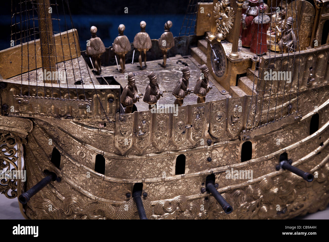 London England Uk Museum Display Exhibit Boat High Resolution Stock ...