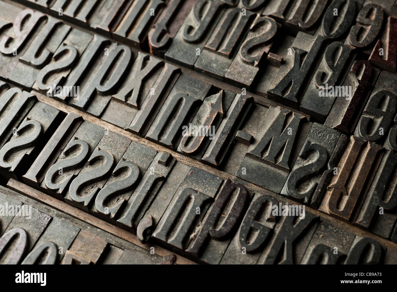 Gutenberg Printing Press Letters