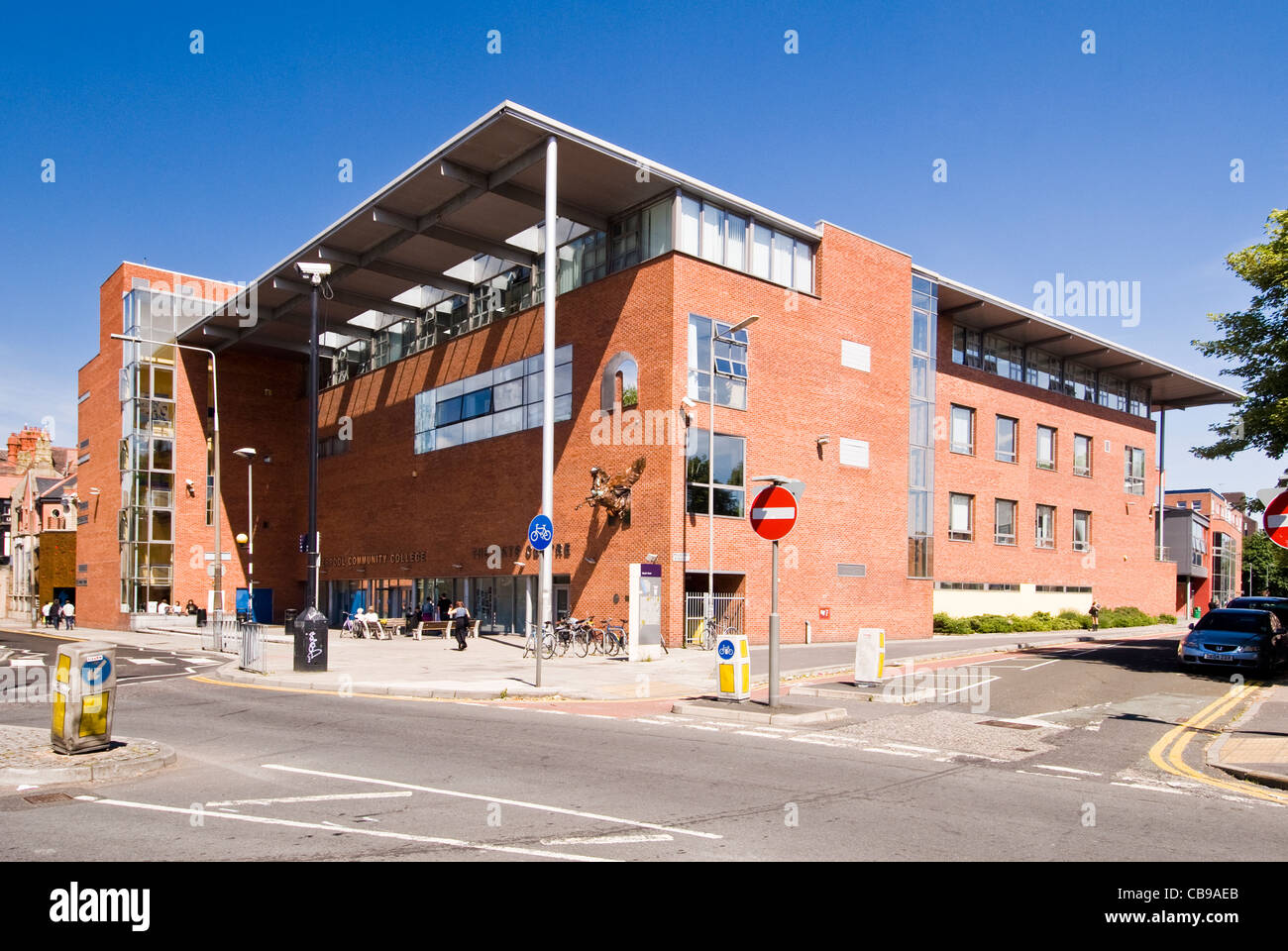 The Community College Arts Centre, Liverpool, England, UK Stock Photo ...