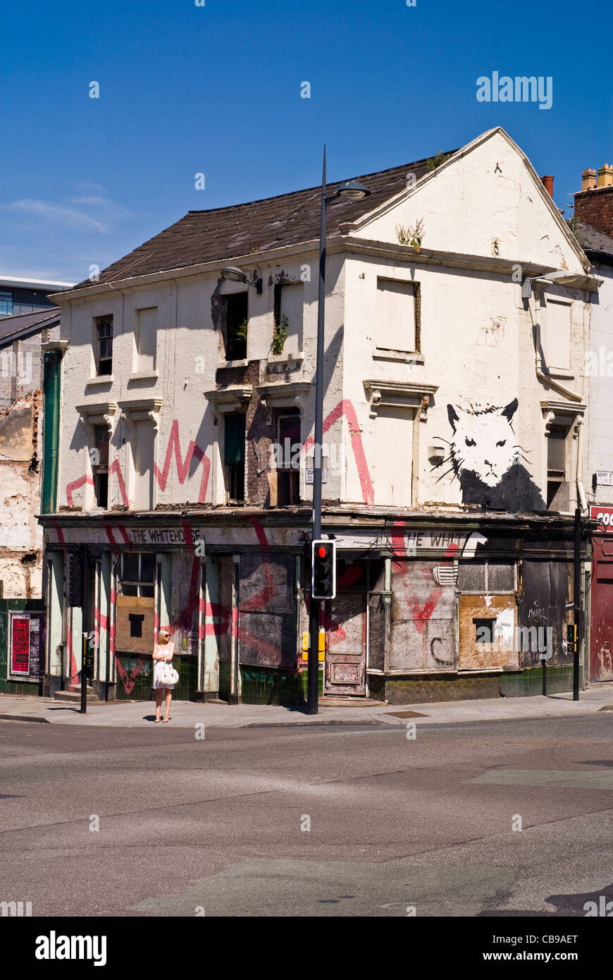 Derelict Building Liverpool High Resolution Stock Photography and ...