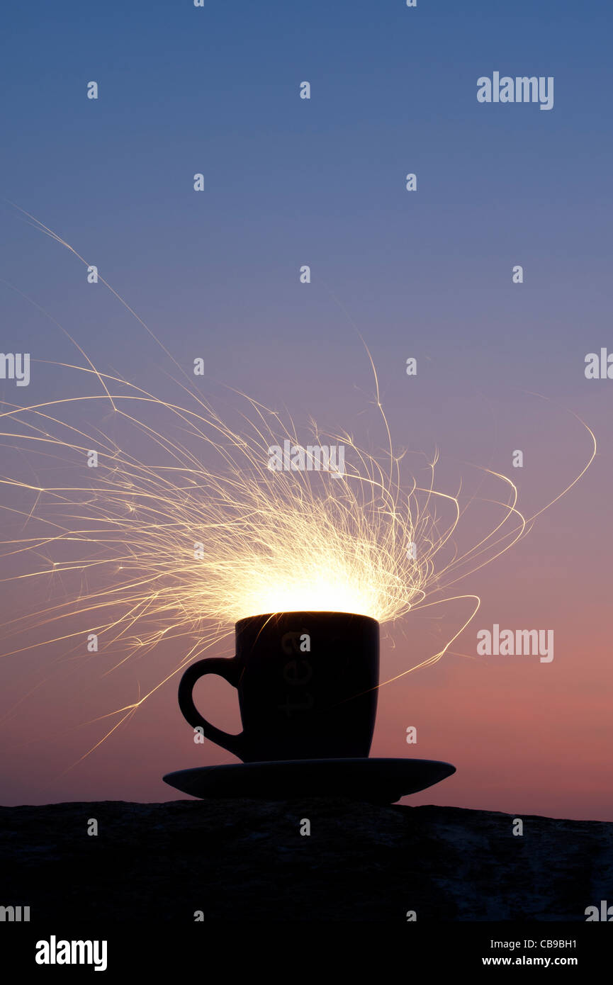 Tea light flames hi-res stock photography and images - Alamy