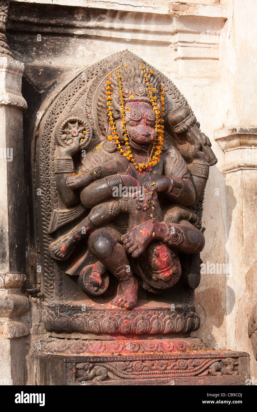 Vishnu stone sculpture hi-res stock photography and images - Alamy