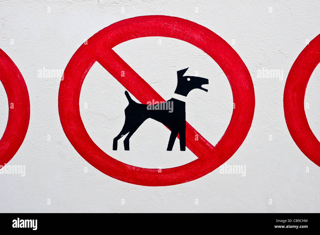 "No Dogs Allowed" sign Stock Photo - Alamy