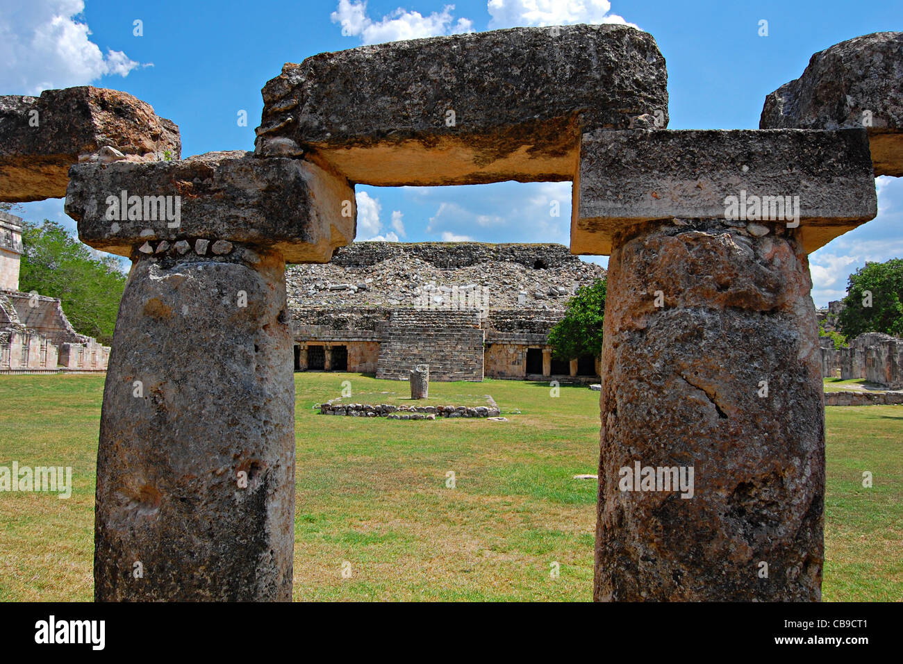 Mayan Ruins at Kabah, Yucatan, Mexico Stock Photo - Alamy