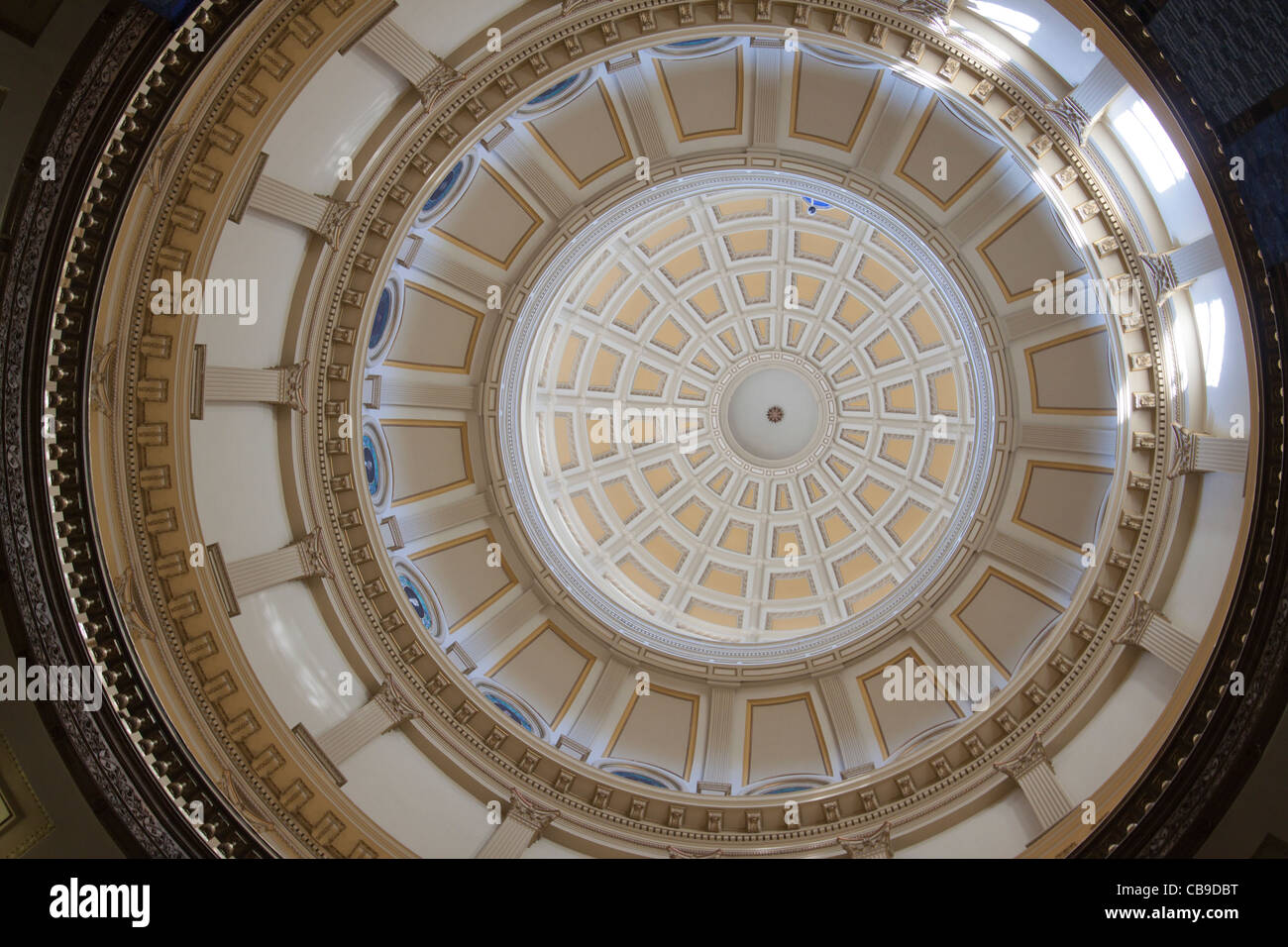 Inside the capitol dome hi-res stock photography and images - Alamy