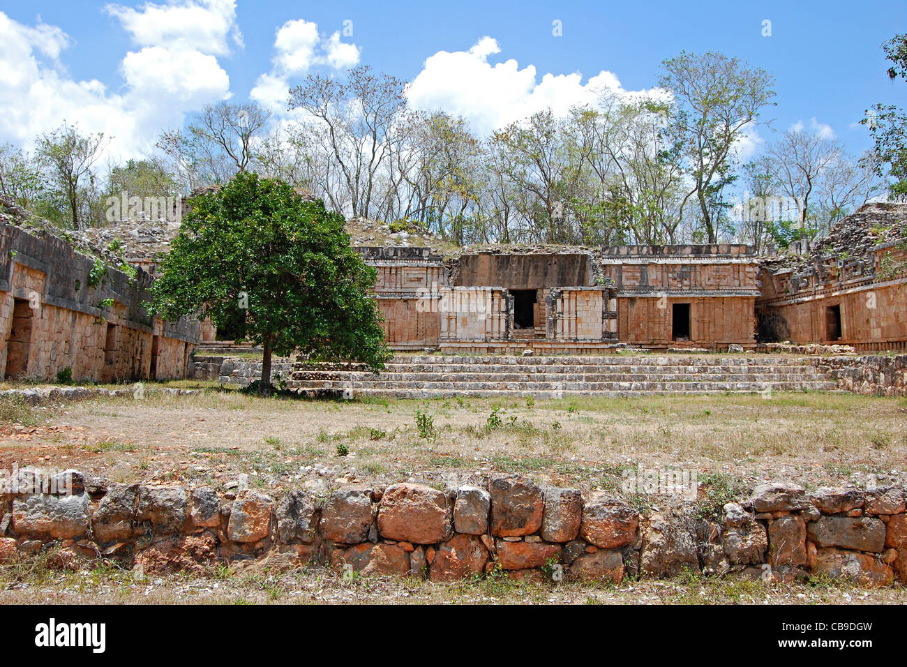 Mayan Ruins at Labna, Yucatan, Mexico Stock Photo - Alamy