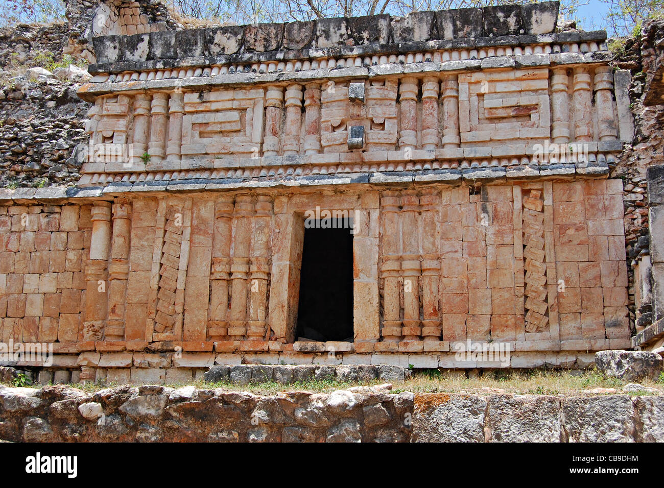 Mayan Ruins at Labna, Yucatan, Mexico Stock Photo - Alamy