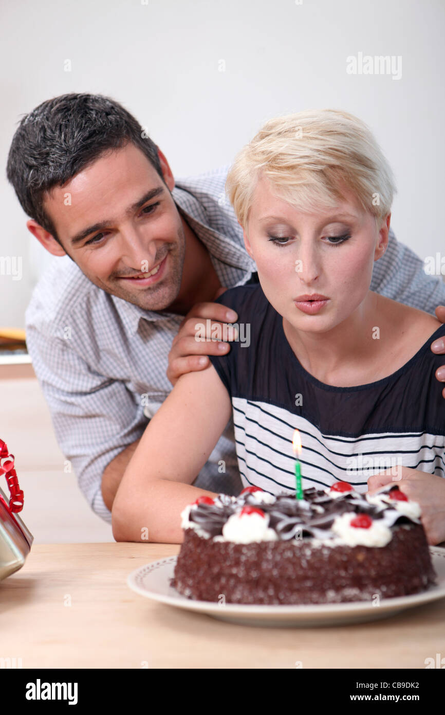 happy couple celebrating their anniversary Stock Photo - Alamy