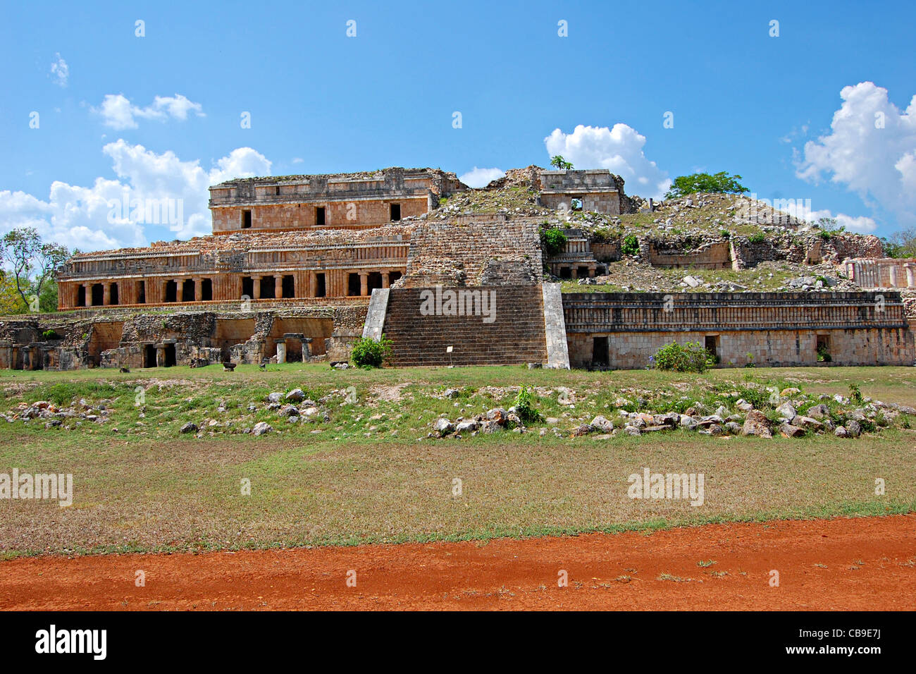Mayan Ruins at Sayil, Yucatan, Mexico Stock Photo - Alamy