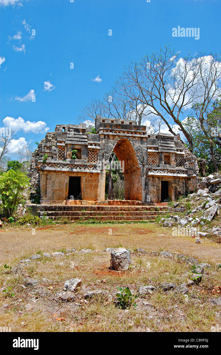 Mayan Ruins at Labna, Yucatan, Mexico Stock Photo - Alamy