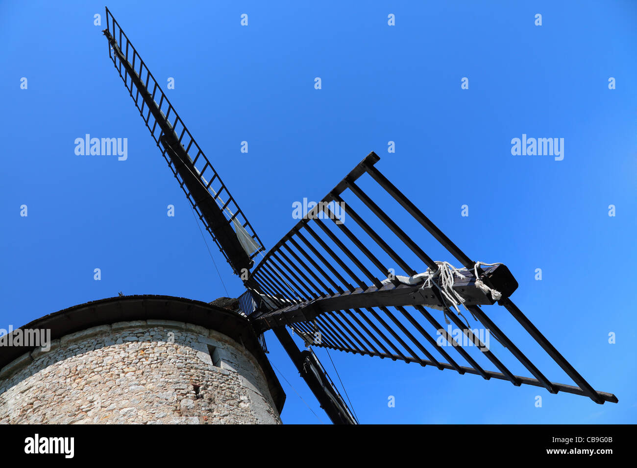 Close-up of the propeller of a traditional windmill Stock Photo - Alamy