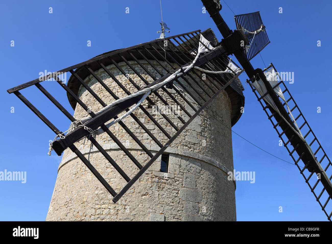 Close-up of the propeller of a traditional windmill Stock Photo - Alamy