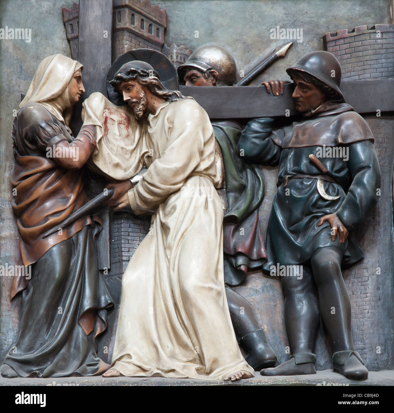 Fall Under The Cross High Resolution Stock Photography and Images - Alamy