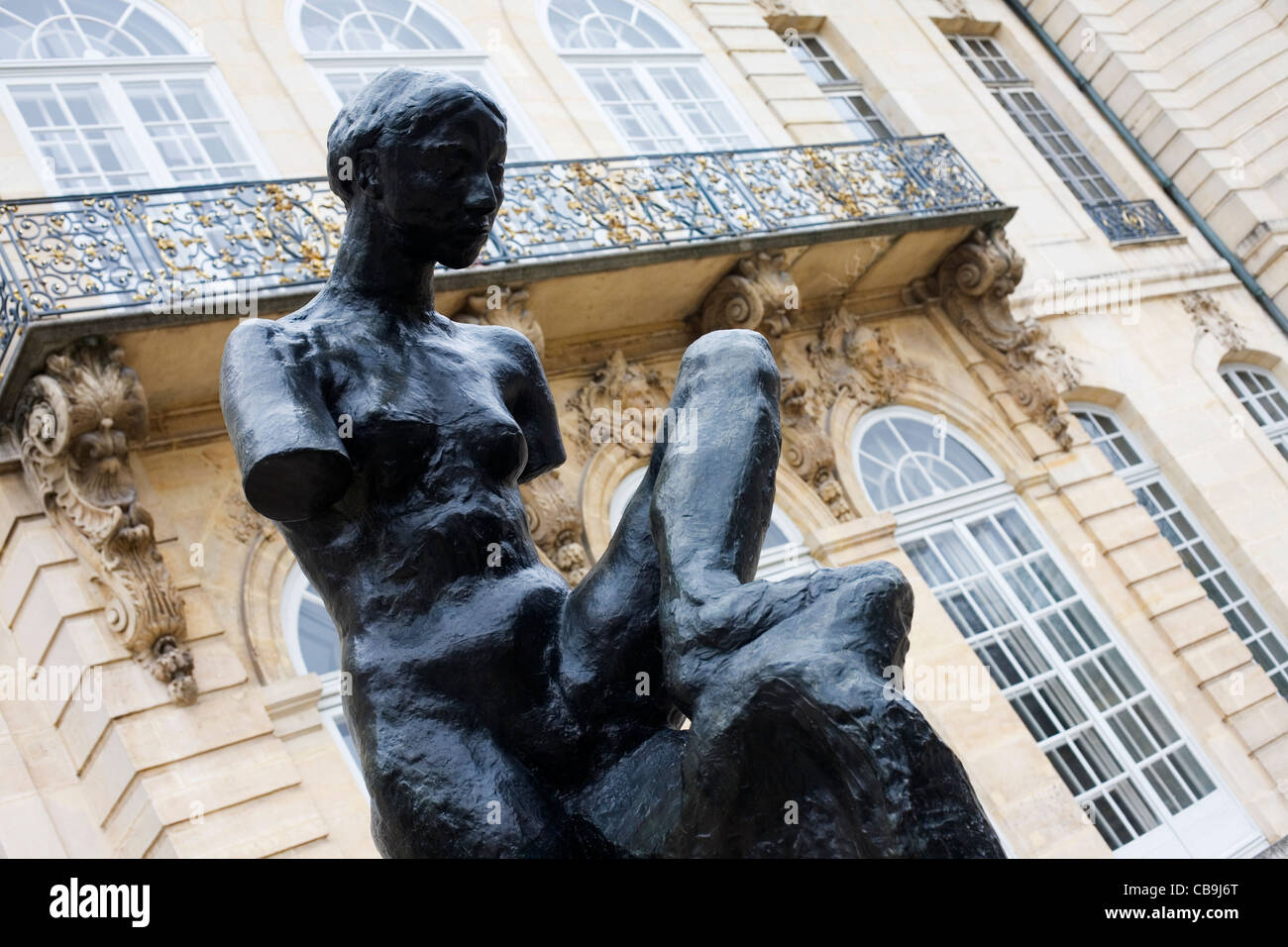 Sculpture in the Garden at the Rodin Museum Paris France Stock Photo ...