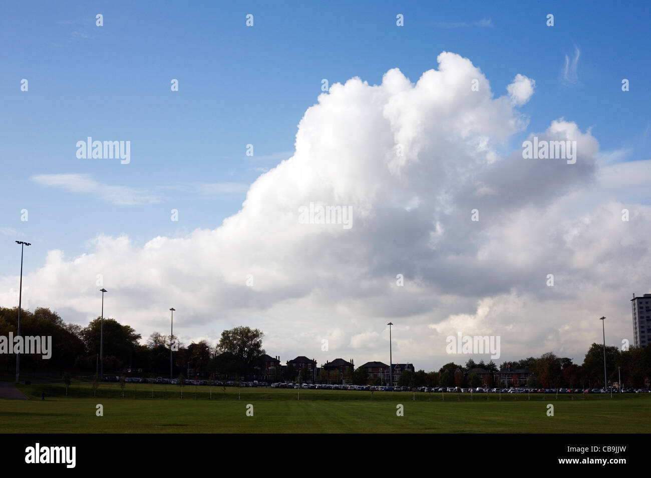 Forest Fields Car Park Nottingham Stock Photo - Alamy