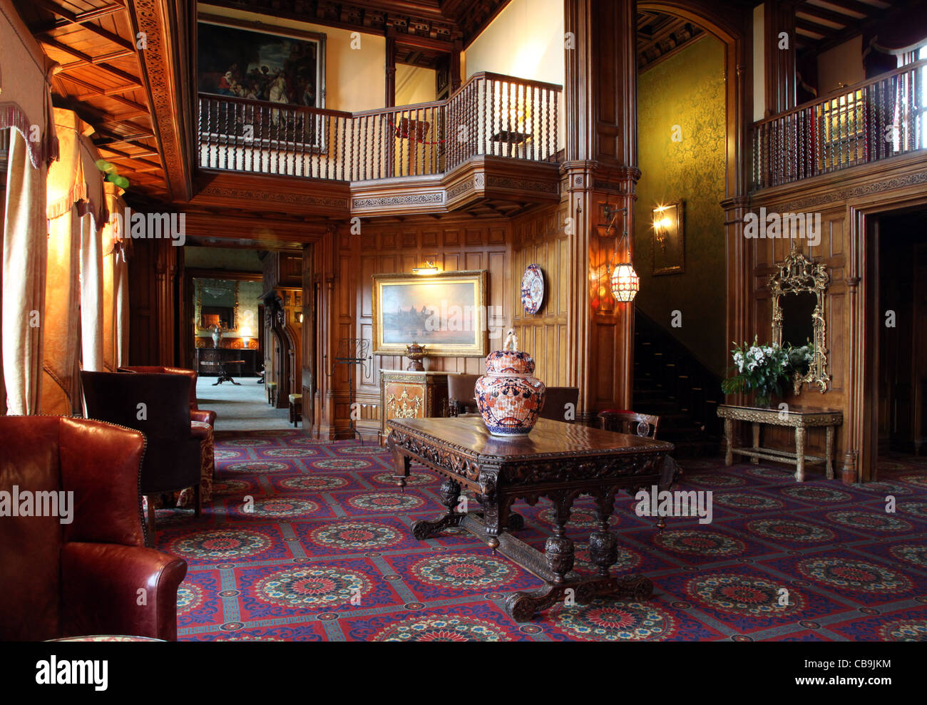Ashford castle interior hi-res stock photography and images - Alamy