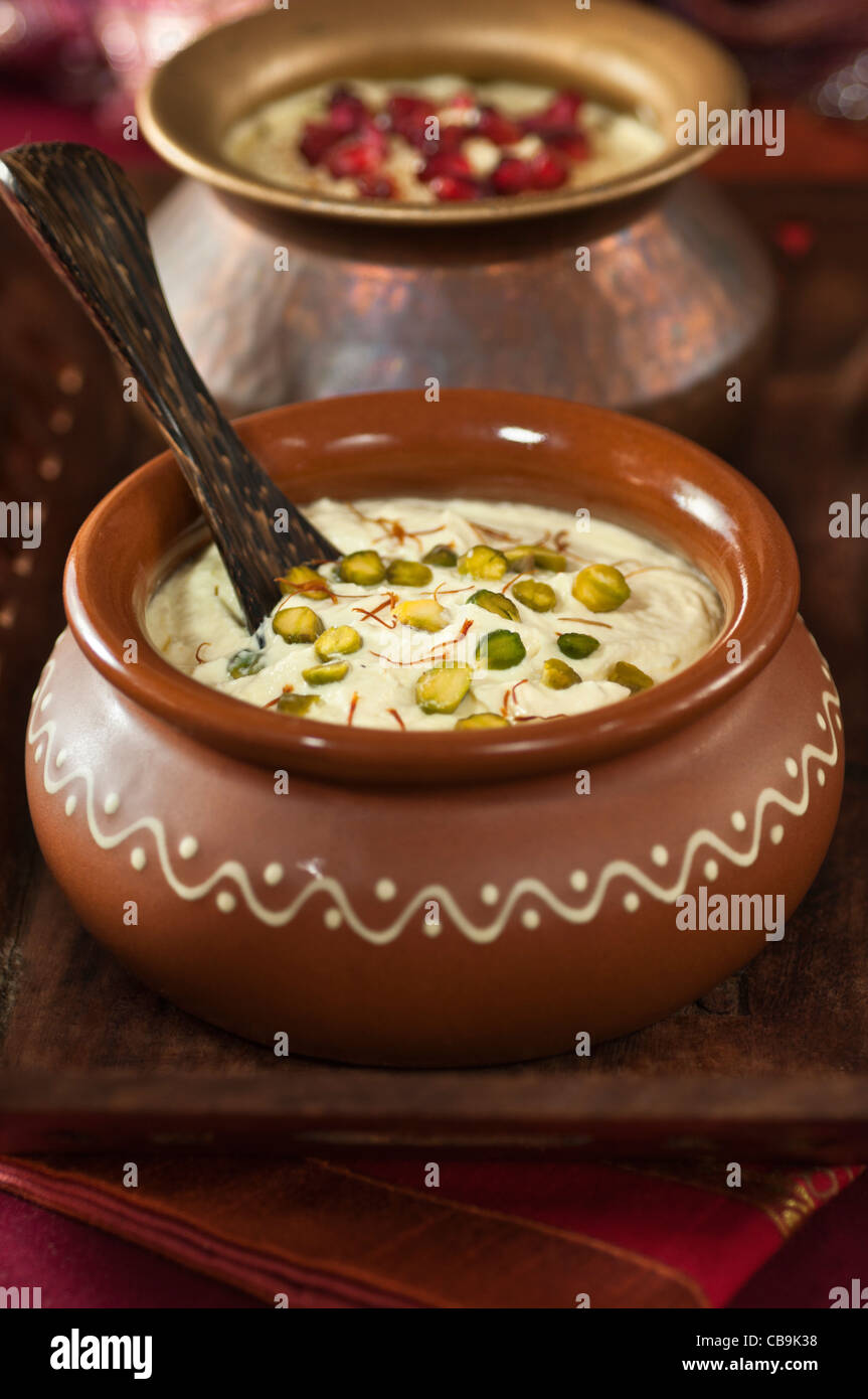 Shrikhand. Indian dessert Stock Photo - Alamy