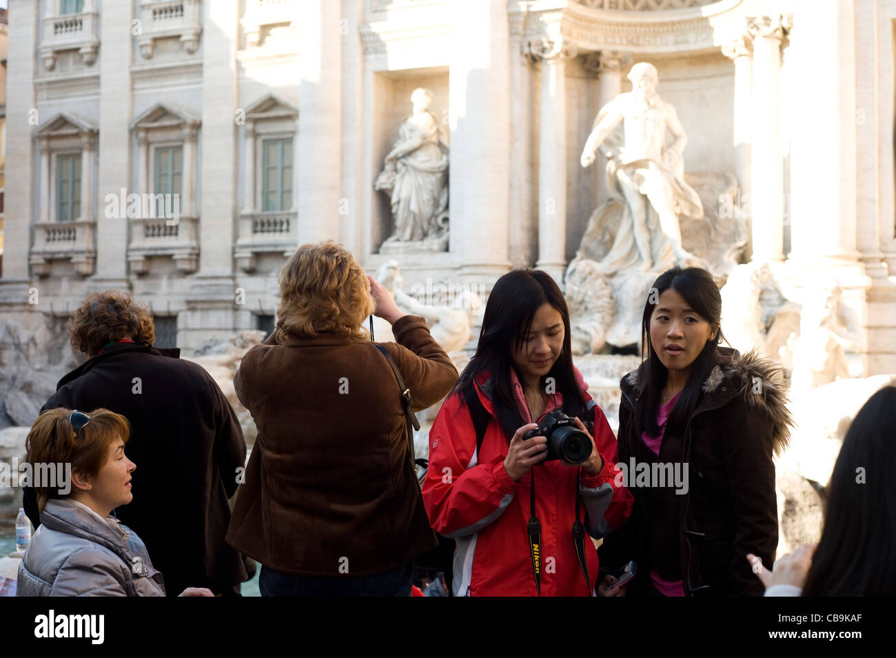 Rome, Italy - Japanese tourist with camera Stock Photo - Alamy