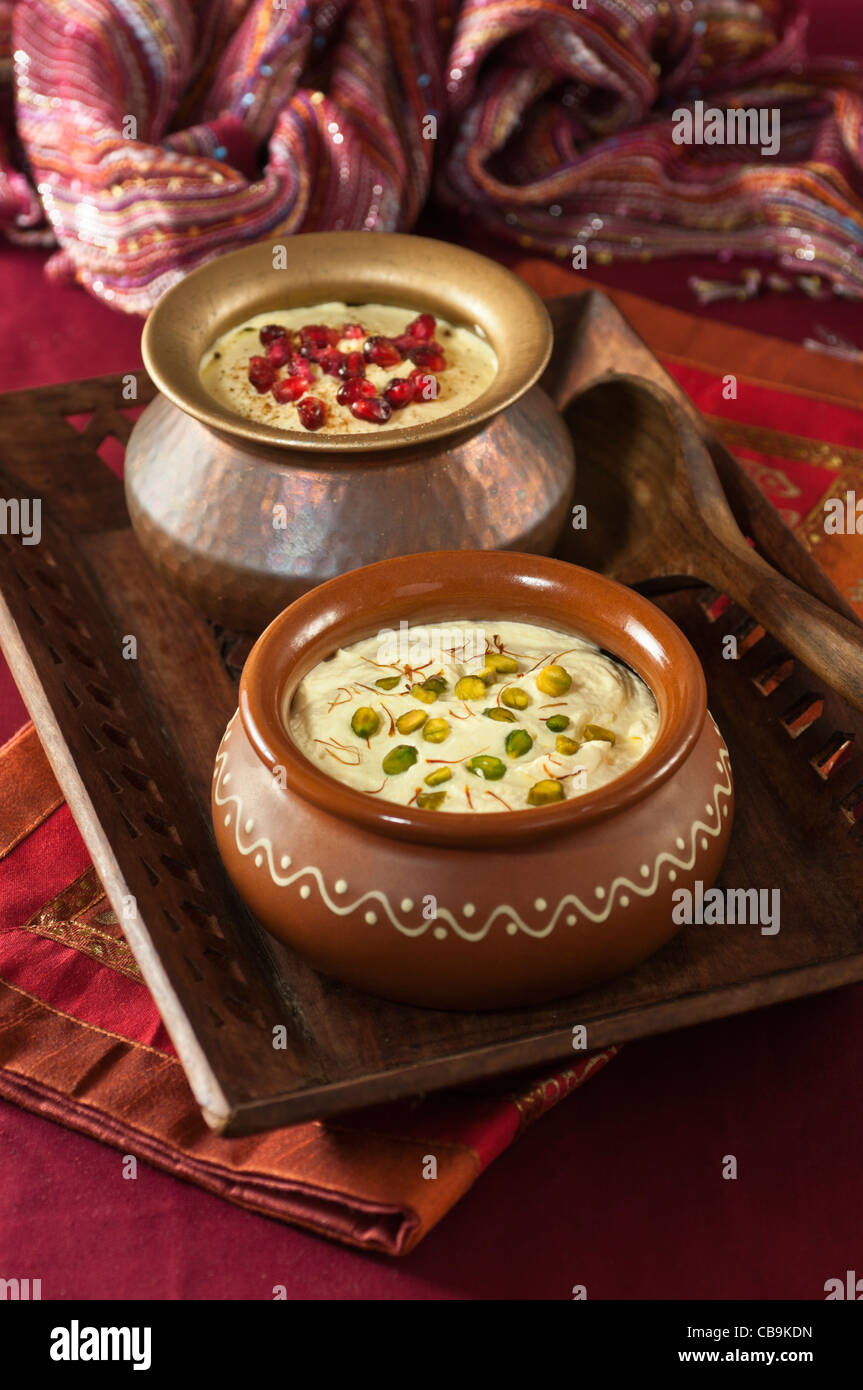 Shrikhand. Indian dessert Stock Photo - Alamy