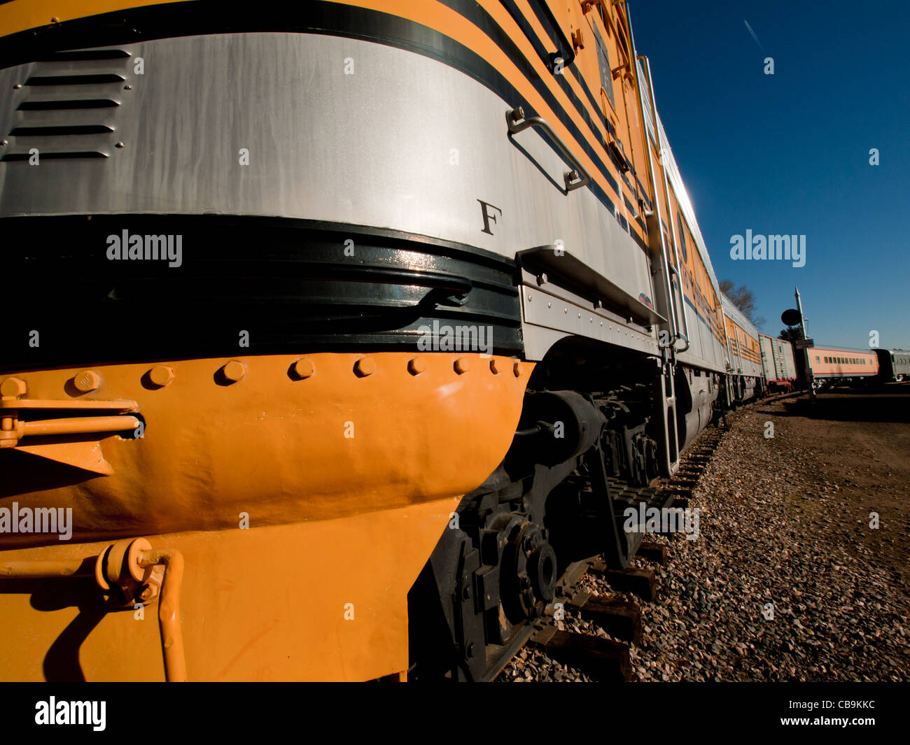 Historic colorado passenger train car hi-res stock photography and ...