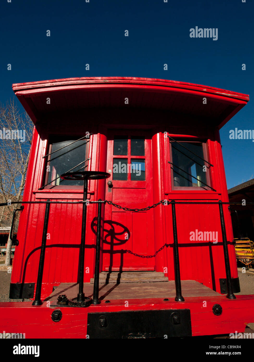 Historic Wooden Caboose High Resolution Stock Photography and Images ...