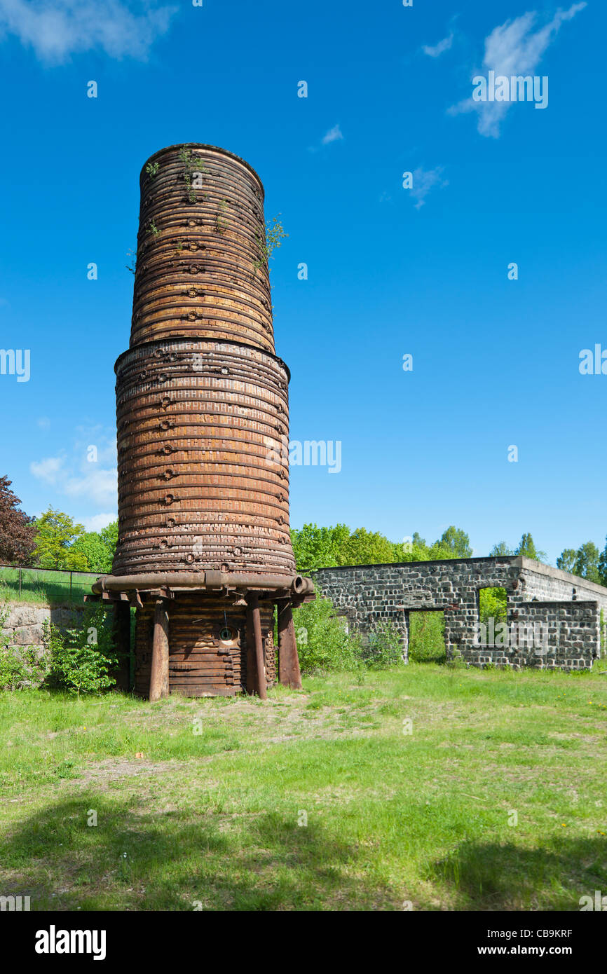 Blast in the old iron mining area Bergslagen in Sweden Stock Photo - Alamy