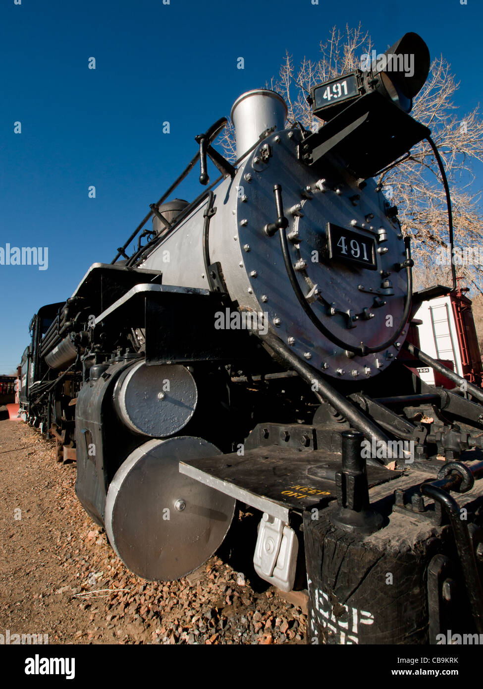 Denver & Rio Grande Western Railroad Steam locomotive No. 491 Stock ...