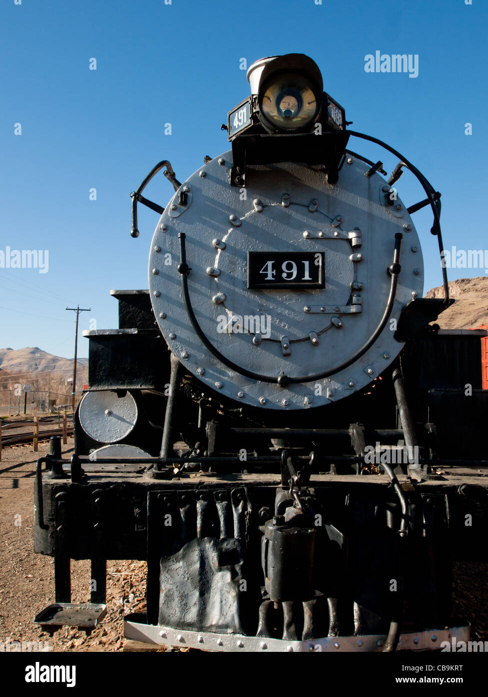 Denver & Rio Grande Western Railroad Steam locomotive No. 491 Stock ...