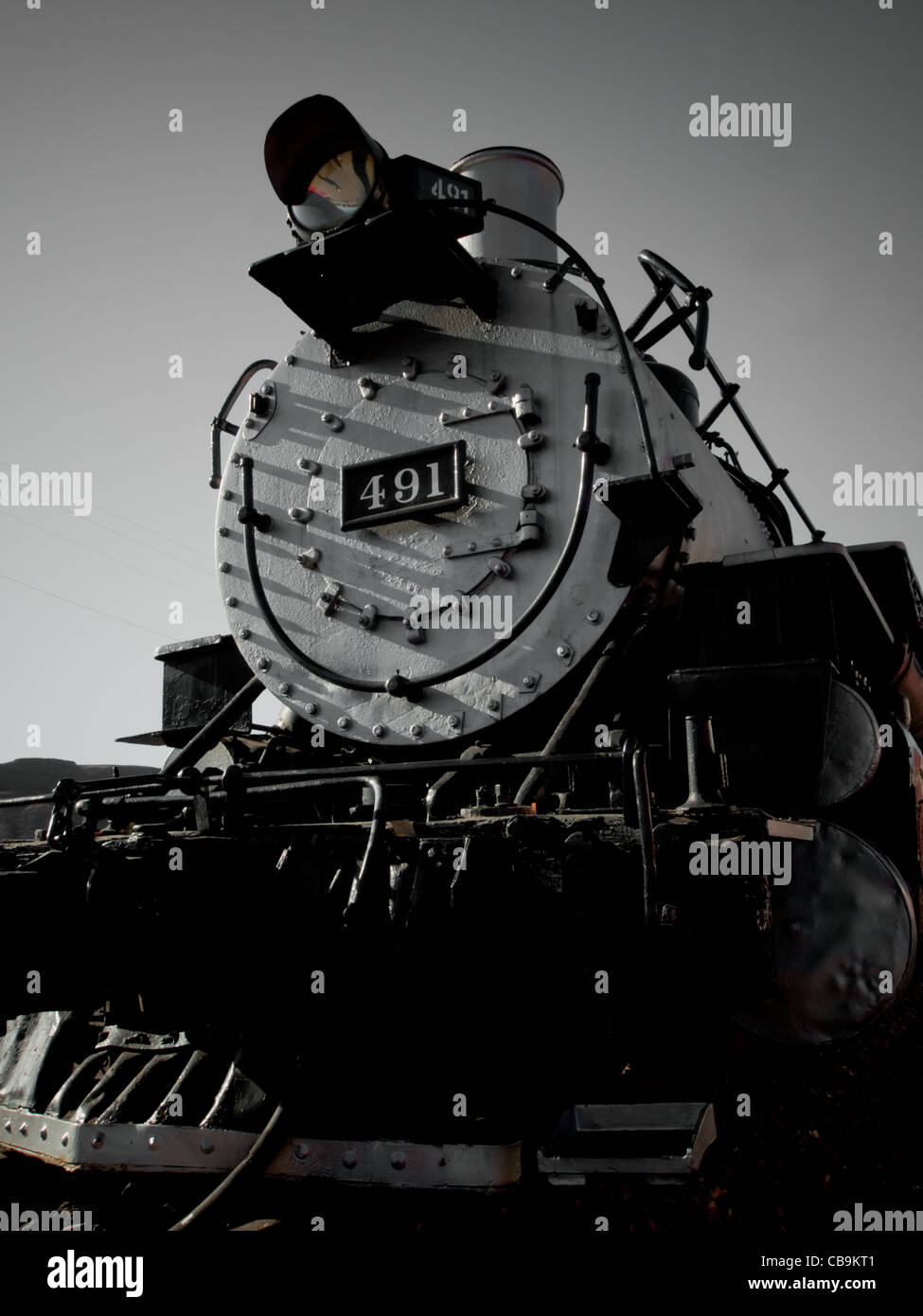 Denver & Rio Grande Western Railroad Steam locomotive No. 491 Stock ...